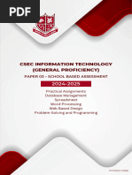 UTECH SCIT Computer Science Module Selection Guide | PDF | Computer ...