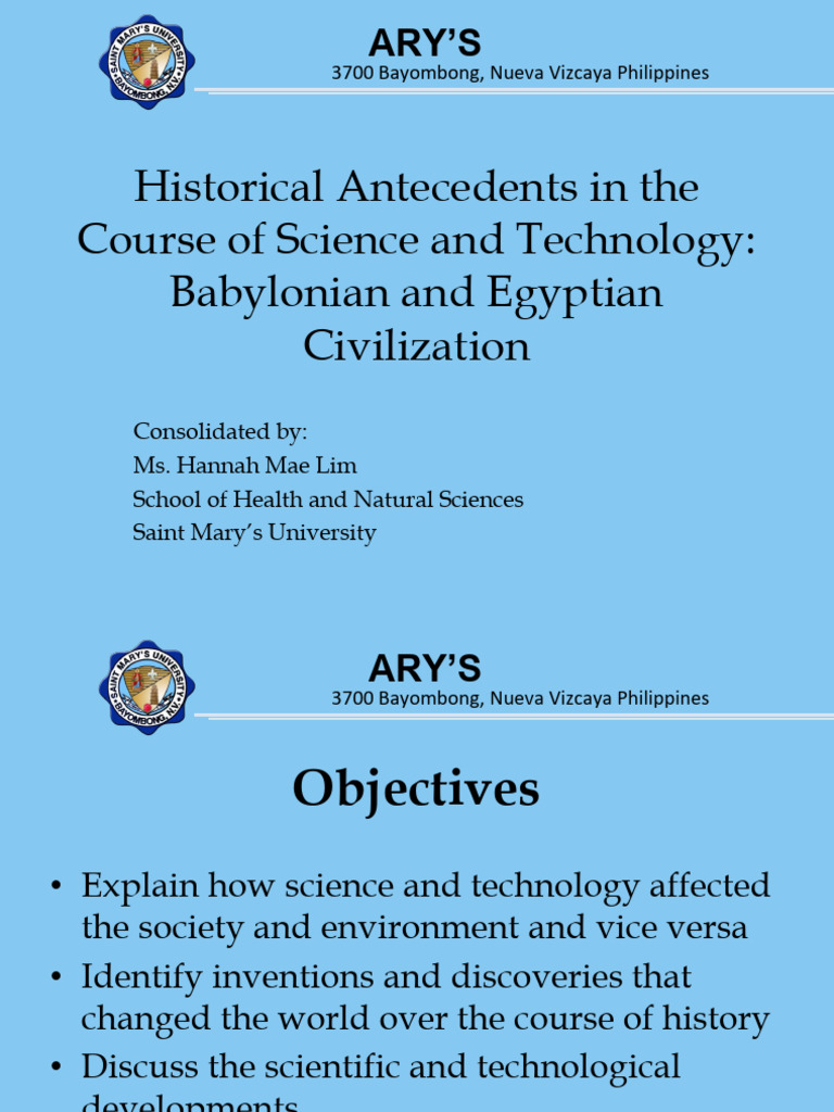 Babylonian and Egyptian Civilization | PDF | Babylonia | Babylon