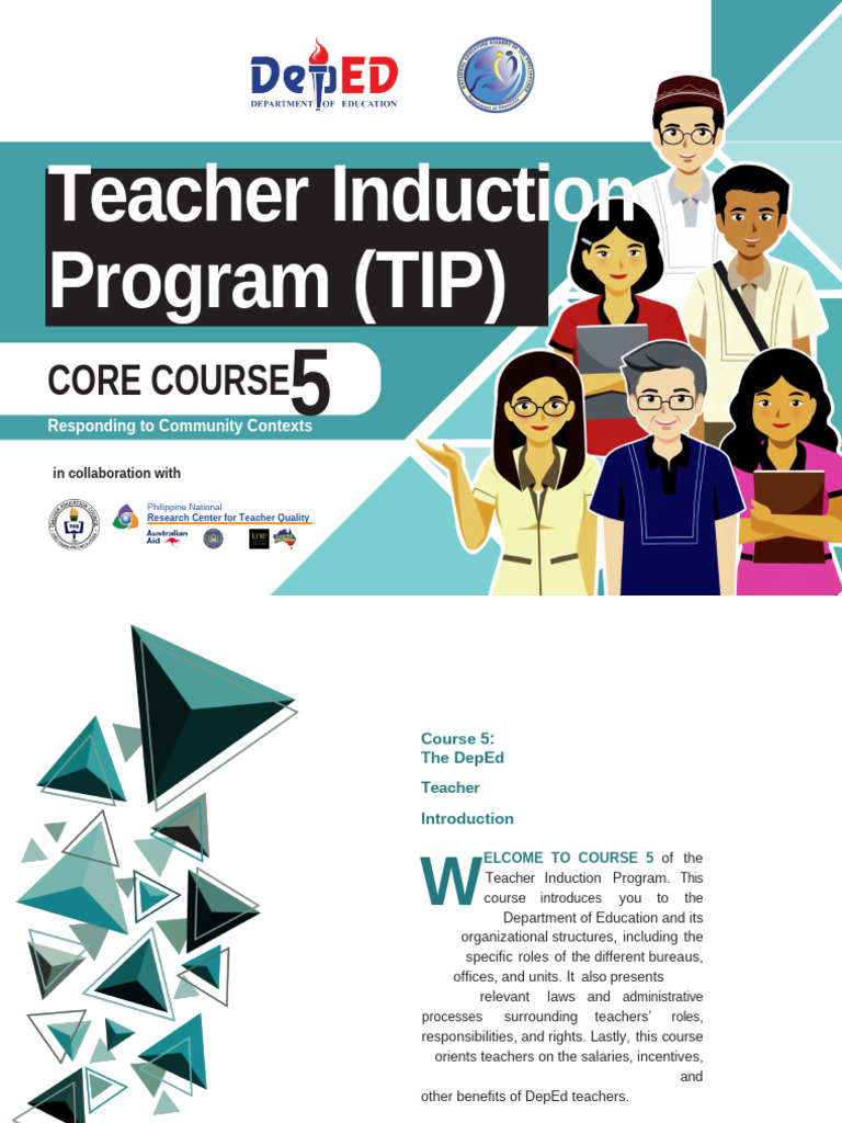 Tip Course 5 With Answers | PDF | Teachers | Governance