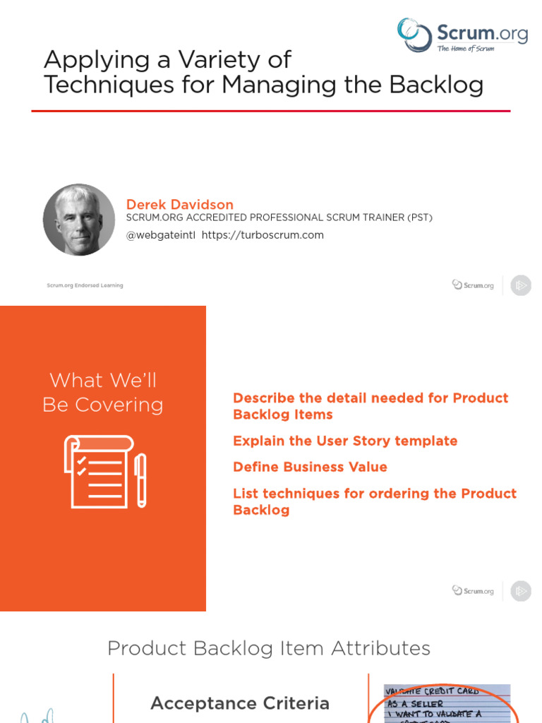 Managing Scrum Product Backlog Effectively | PDF | Scrum (Software ...