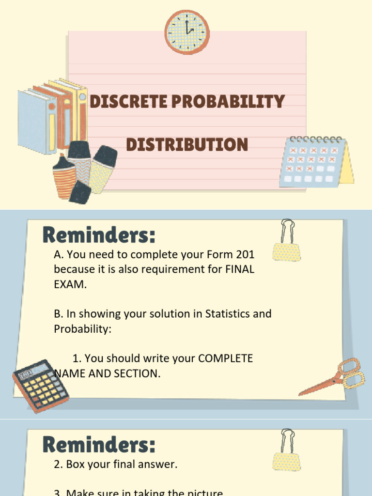 WEEK-7-PPT-in-Stat-and-Prob | PDF | Probability Distribution | Expected ...