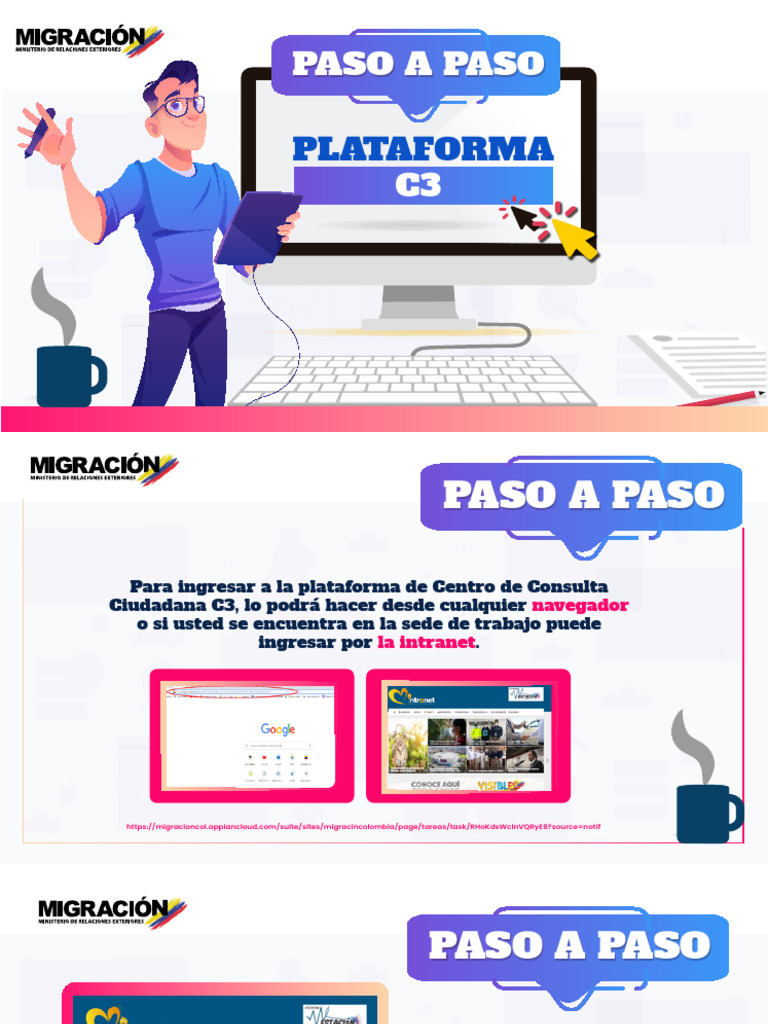 Paso A Paso de La Plataforma Del C3 | PDF | Informática | Software