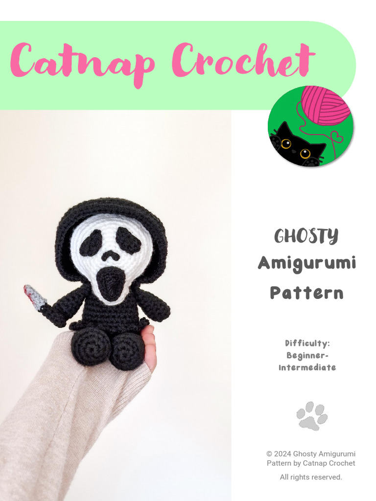 CatnapCrochet GhostyPDFPattern | PDF | Crochet | Needlework