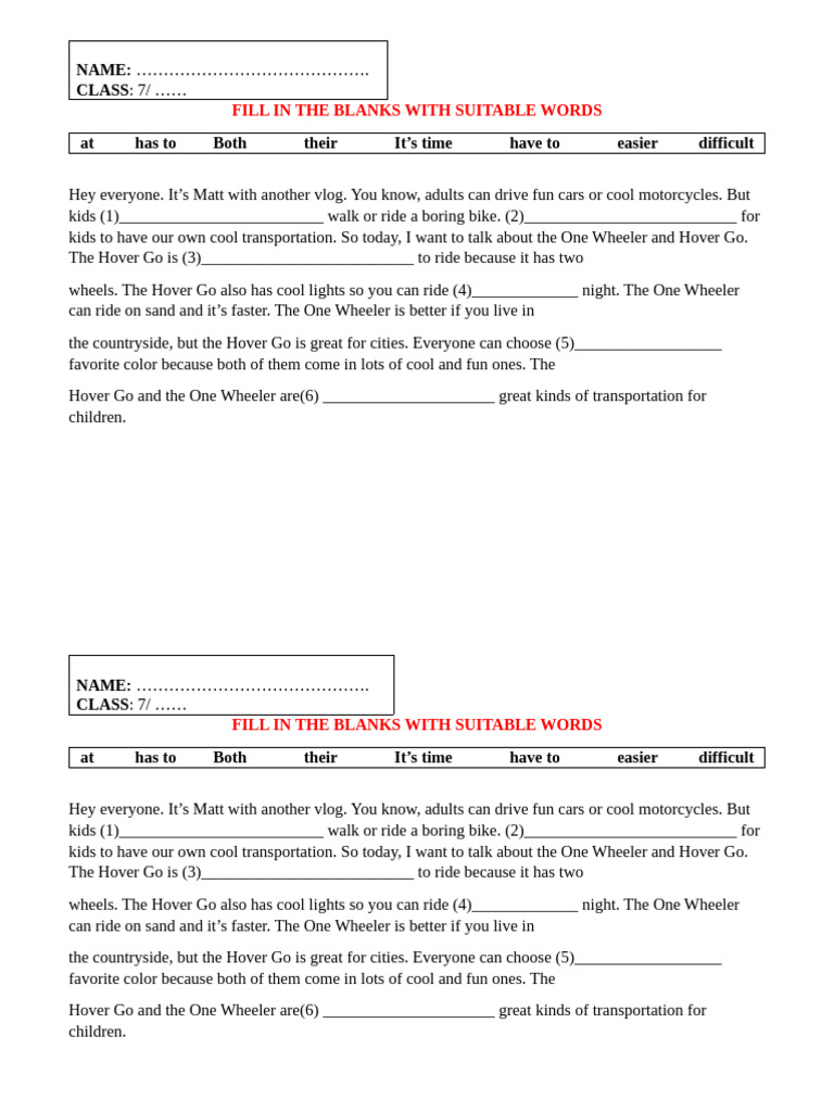 BT Unit 7-Lesson 3.1 | PDF