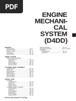 Hyundai Engine d4dd Manual | PDF | Internal Combustion Engine | Piston