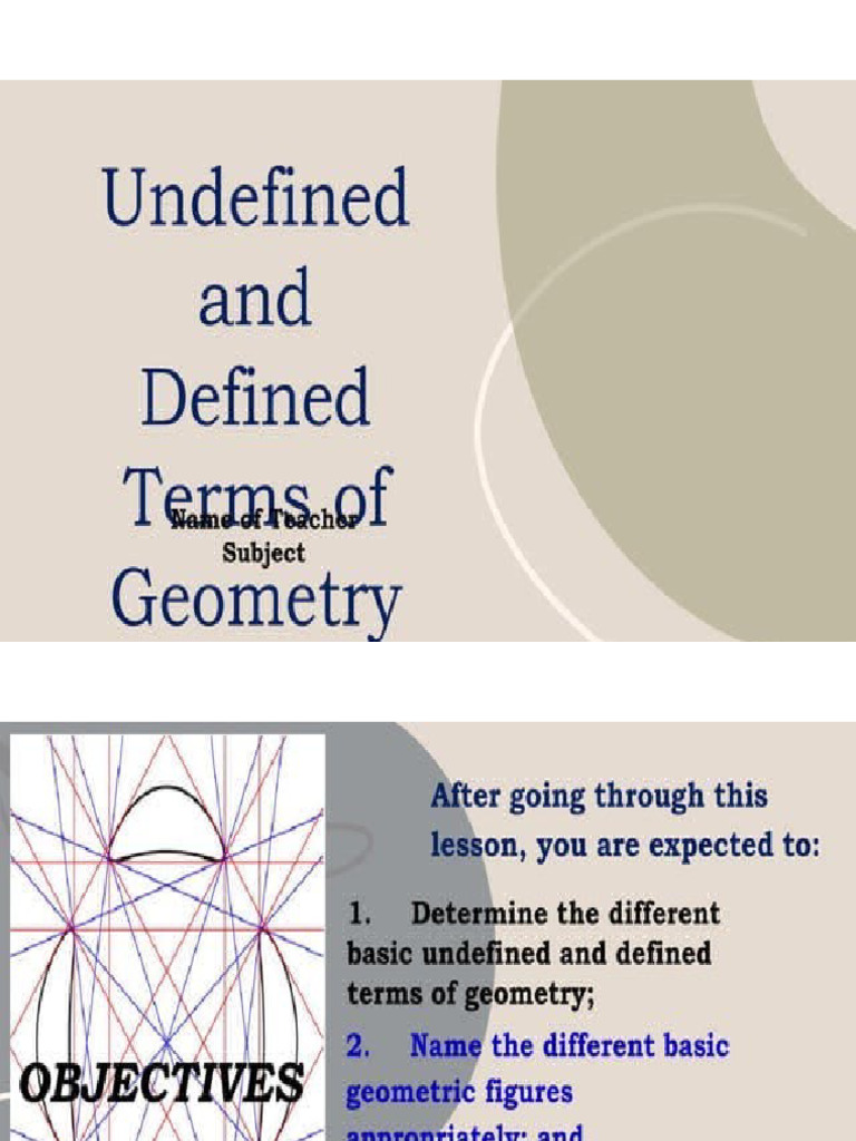Undefined Terms | PDF
