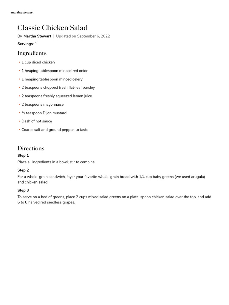 Bound Salad (Permanent Emulsion Dressing) Classic-Chicken-Salad - Print ...