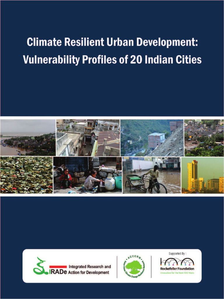 Climate Resilient Urban Development Vuln | PDF | Hazards | Natural ...