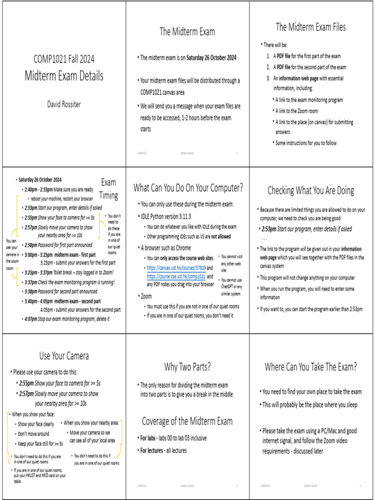 midterm_details_f2024_9spp | PDF | Computing | Software