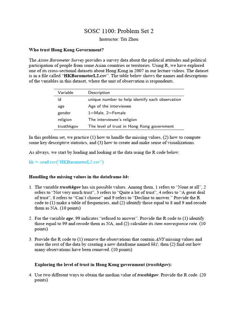 1100_PSQ_2 | PDF | Data Set | Scientific Method