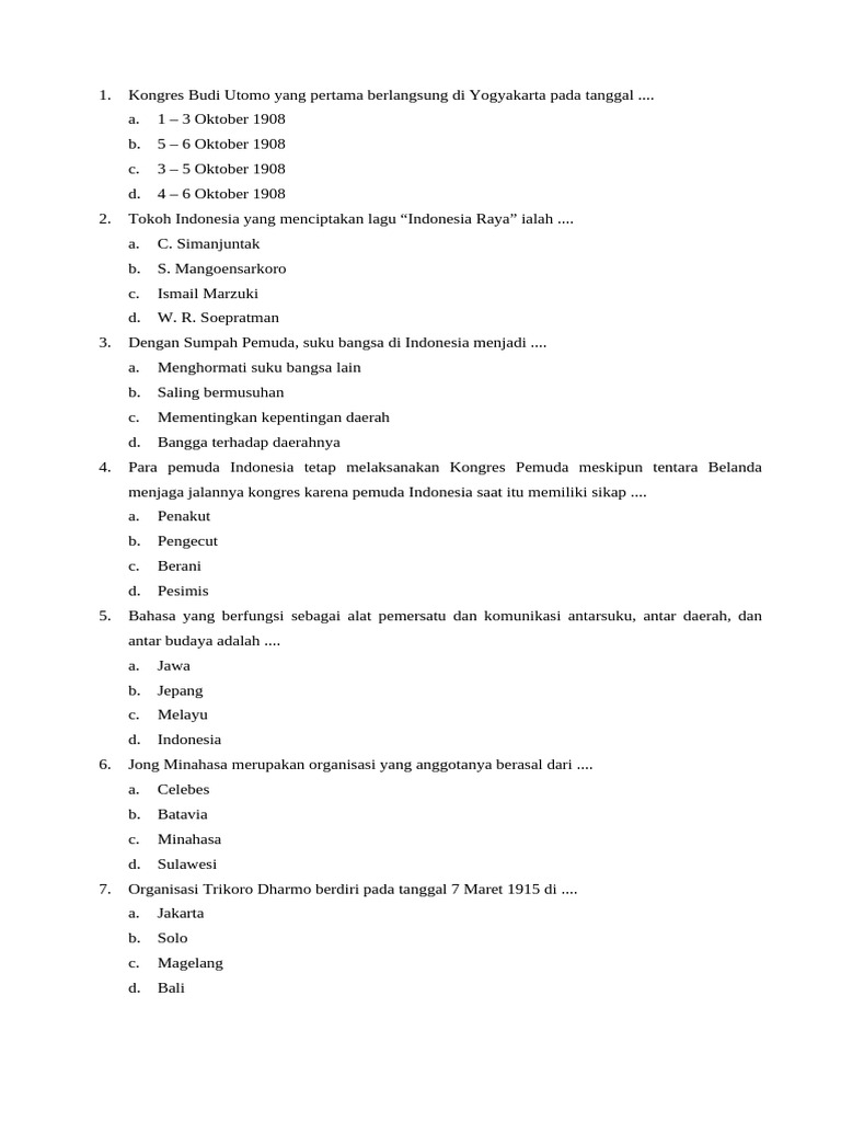 SOAL PAS PKN KELAS 8 SEMESTER 2 | PDF