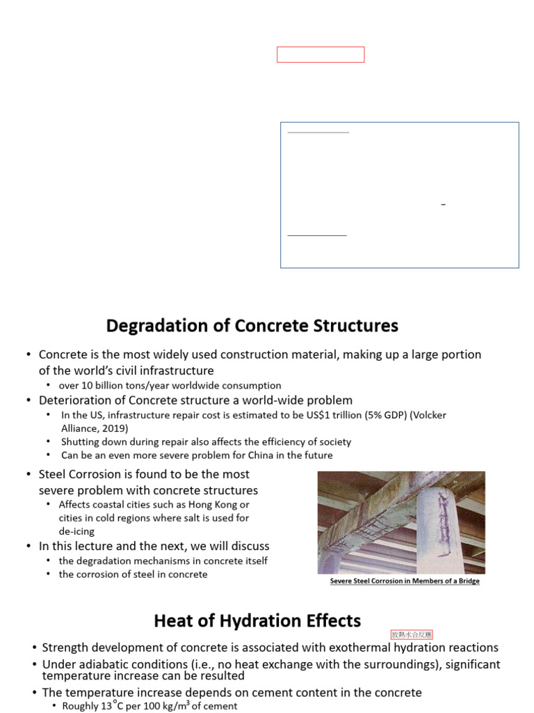 Concrete - Deterioration | PDF | Concrete | Diffusion