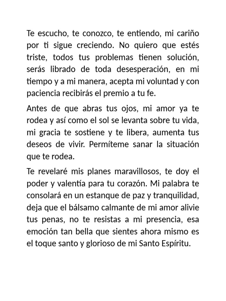 5 Te Escucho, Te Conozco, Te Entiendo | PDF | Amor
