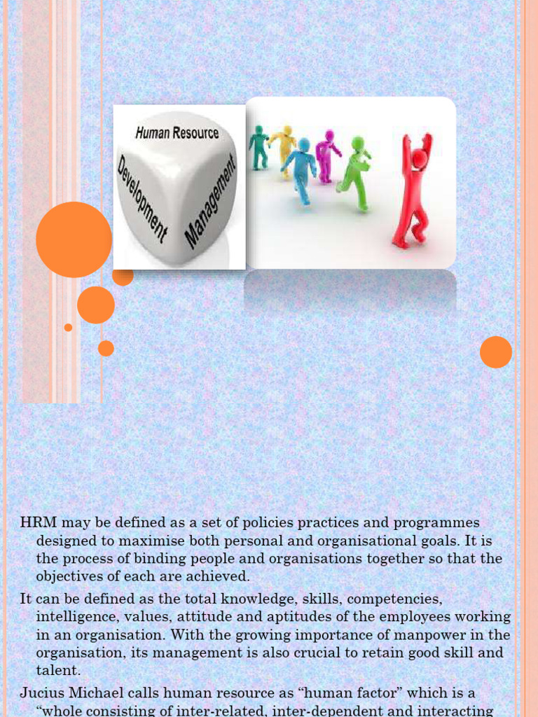 Human Resource Management and Human Resource Development | PDF | Human ...