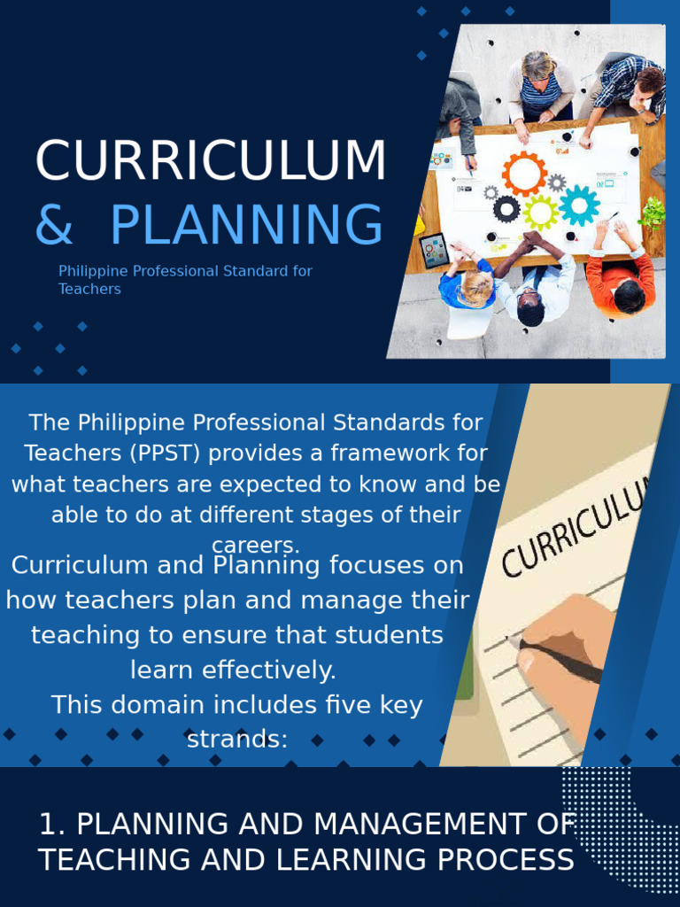 Curriculum and Planning | PDF