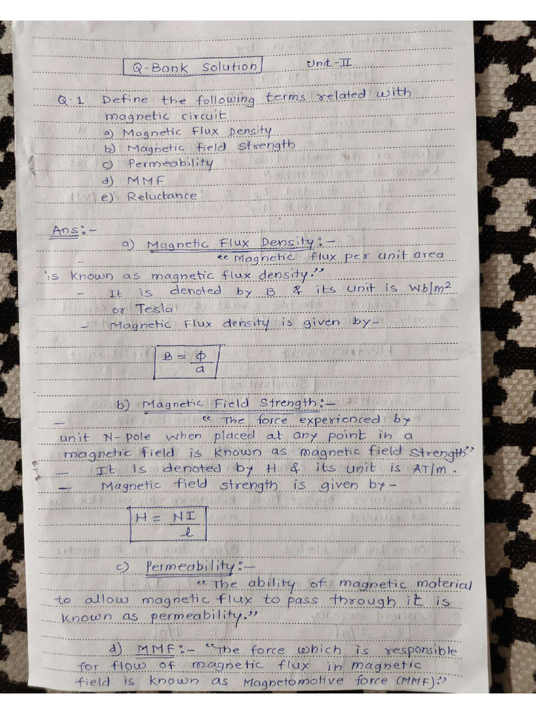 Unit 2 Question Bank Solution | PDF