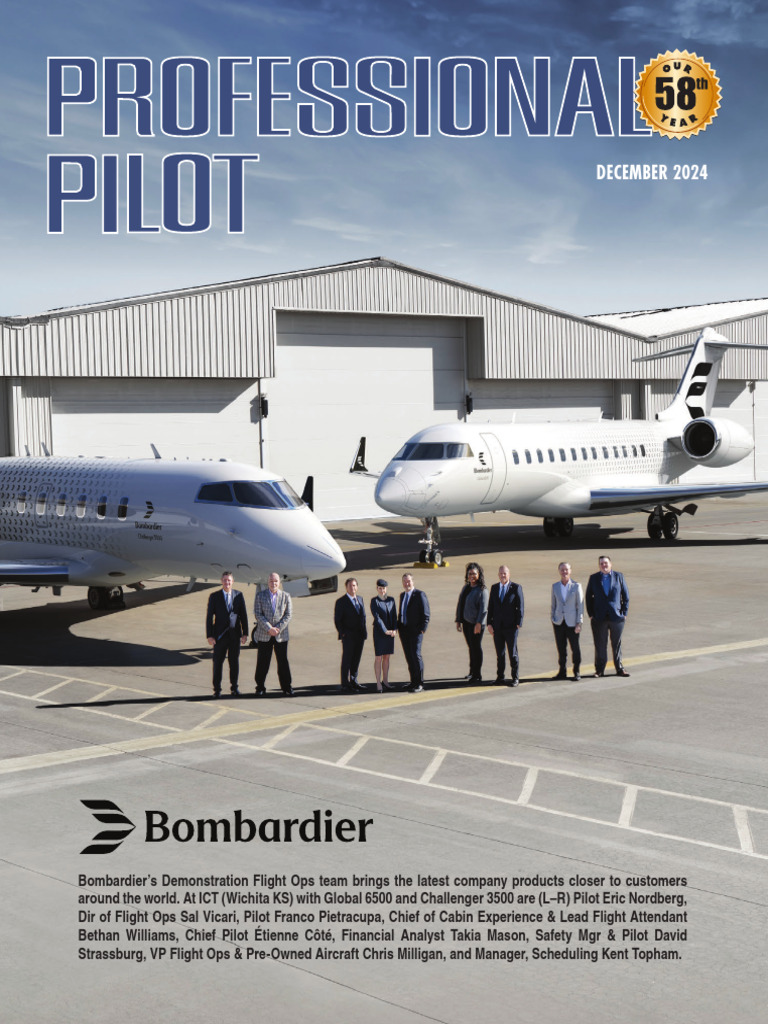 Professional Pilot Magazine December 2024 | PDF | Transport | Aircraft