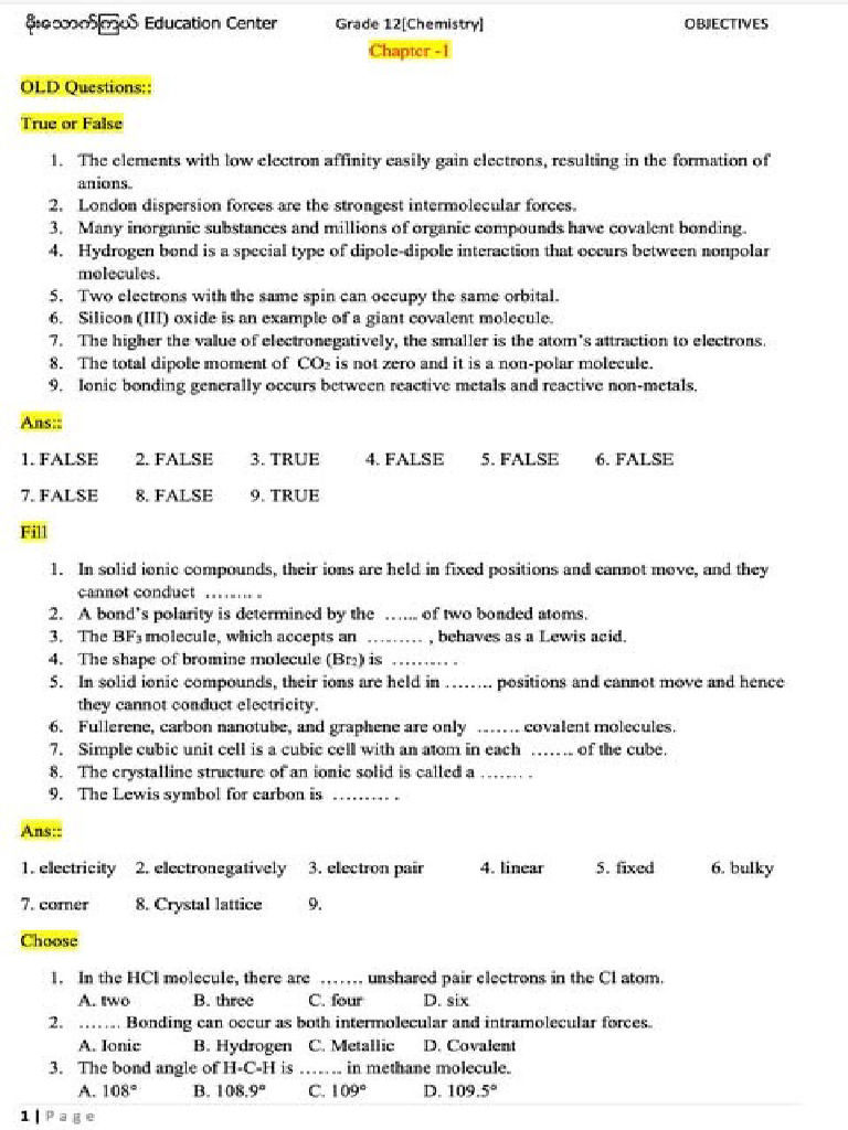Che Journal + Old Question | PDF