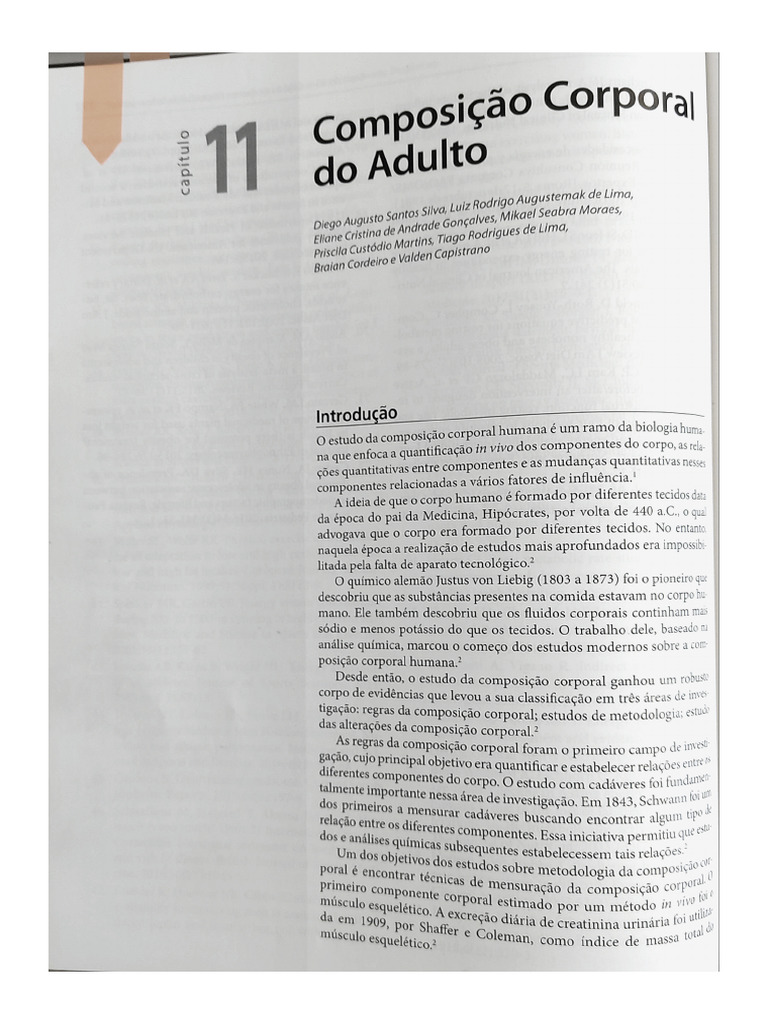 Composição Corporal TNEF | PDF