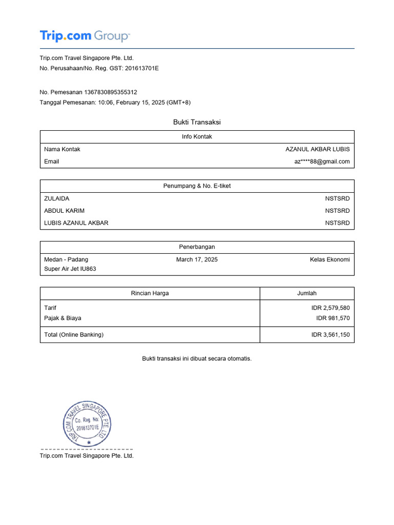 E-receipt | PDF | Airlines | Civil Aviation