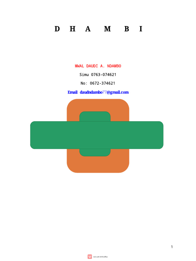 DHAMBI WPS Office | PDF