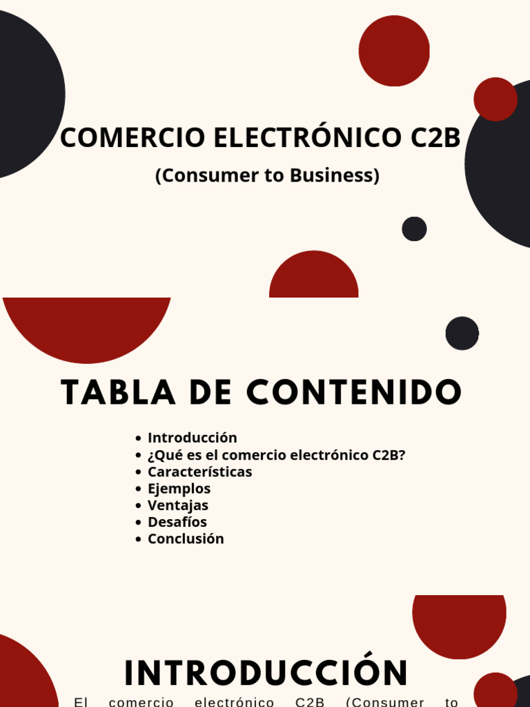 Presentation c2b EQUIPO SARA, CAMILO J, CAMILO R, FELIPE, MAJO Y LAURA J 2.0.2 | PDF | Comercio ...