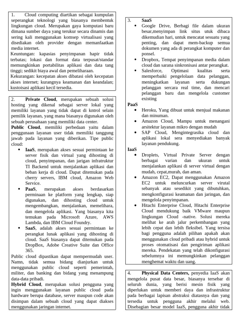 Panduan Lengkap Cloud Computing | PDF