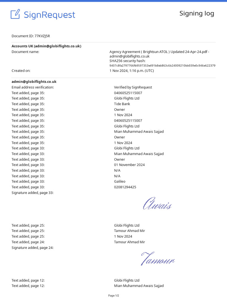 Agency Agreement Brightsun Atol Updated 24-Apr-24pdf ...