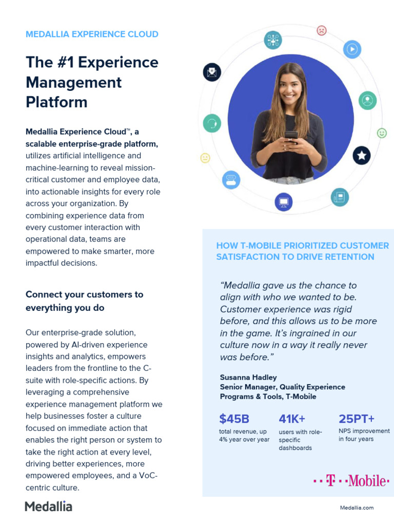 Medallia Experience Cloud Brochure | PDF | Analytics | Business