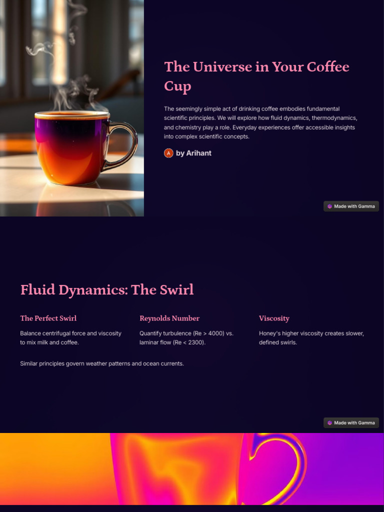 Science Behind Your Coffee Cup | PDF