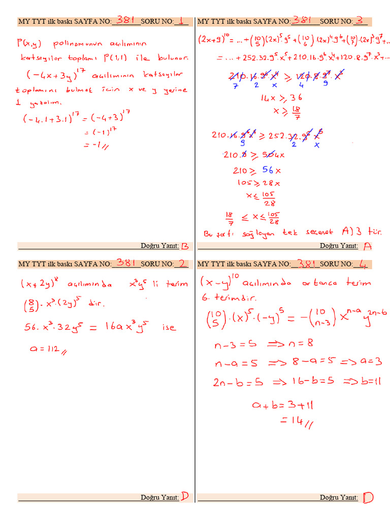 TYT152-160-OLASILIK | PDF