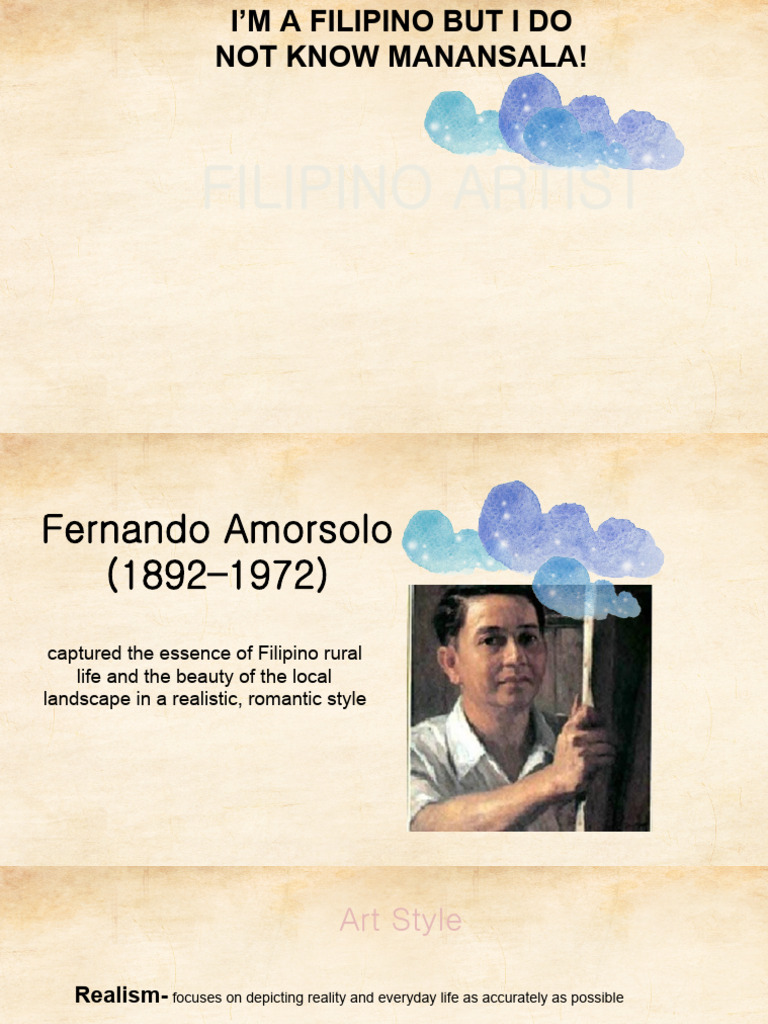 Hum 101 Filipino Artist | PDF | Cubism | The Arts