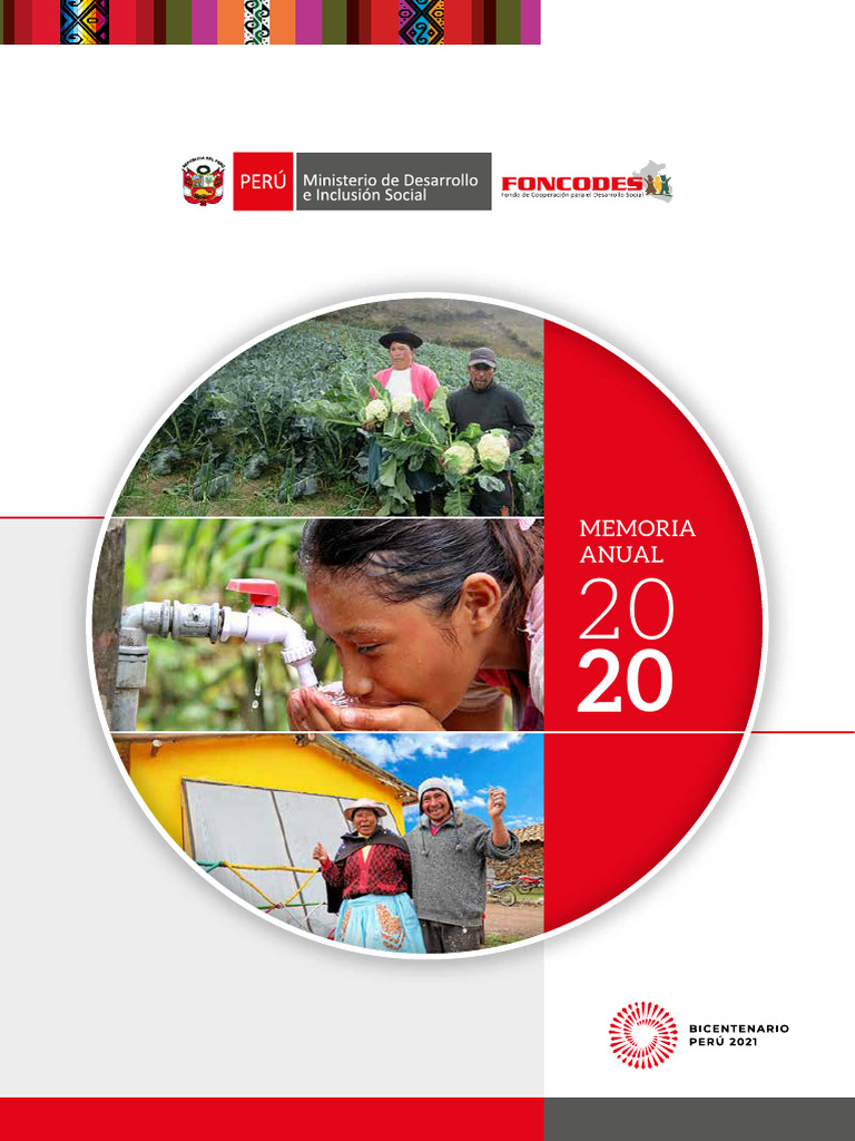 Memoria Foncodes 2020 Final | PDF | Presupuesto | Pobreza