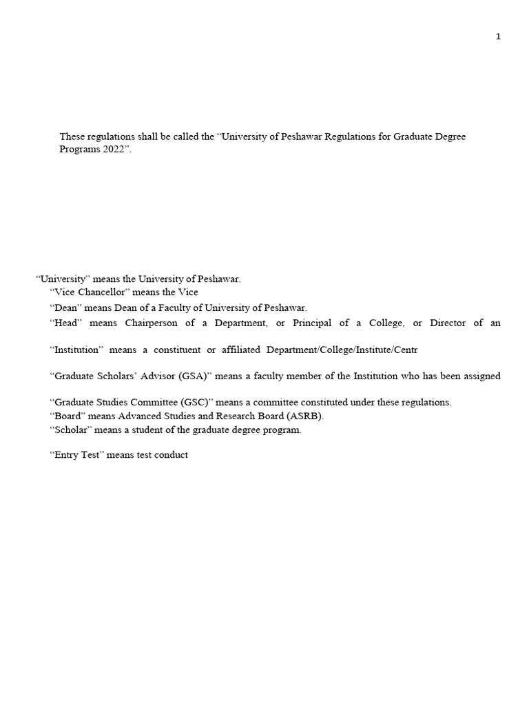 Final MPhil-PhD Regulations (11!4!2022) | PDF | Thesis | Doctor Of ...