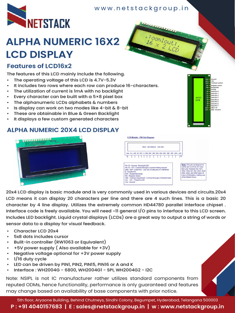 Alpha Numeric Display-1 | PDF