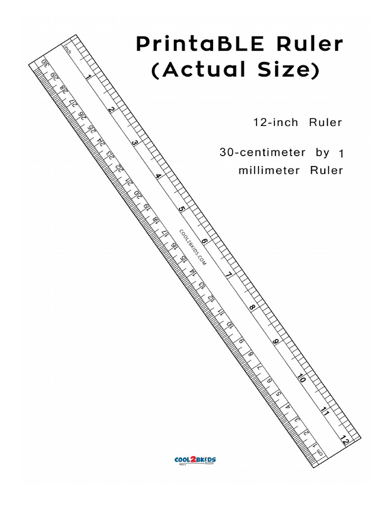Ruler Centimeters | PDF