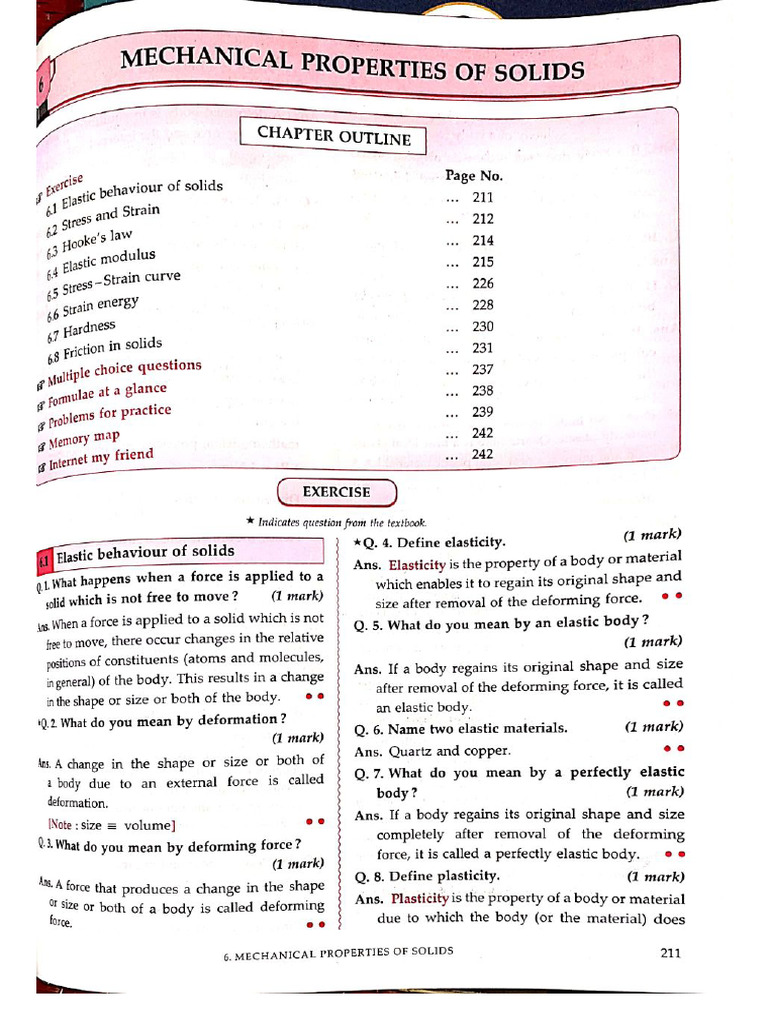 Physics CH 6th Answers | PDF