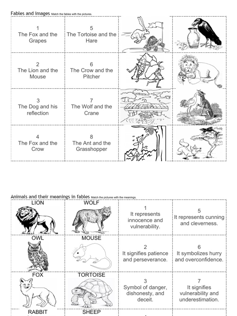 Fables 1 | PDF | Fable