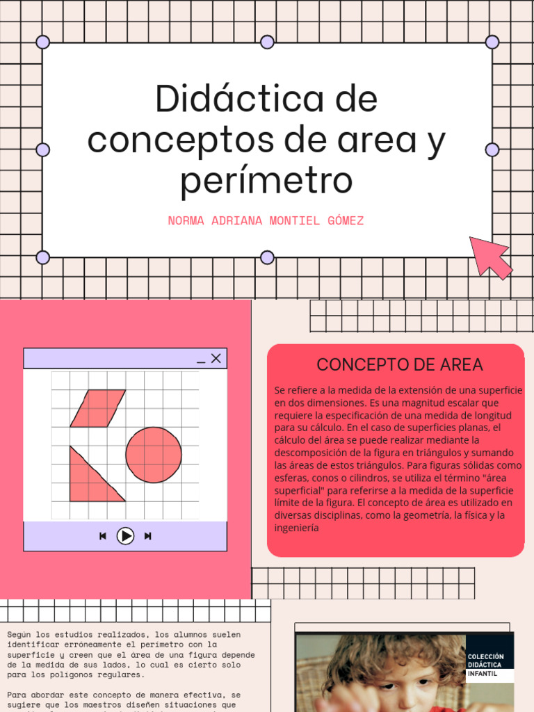 Didáctica de Conceptos de Area y Perímetro - NORMA MONTIEL | PDF ...