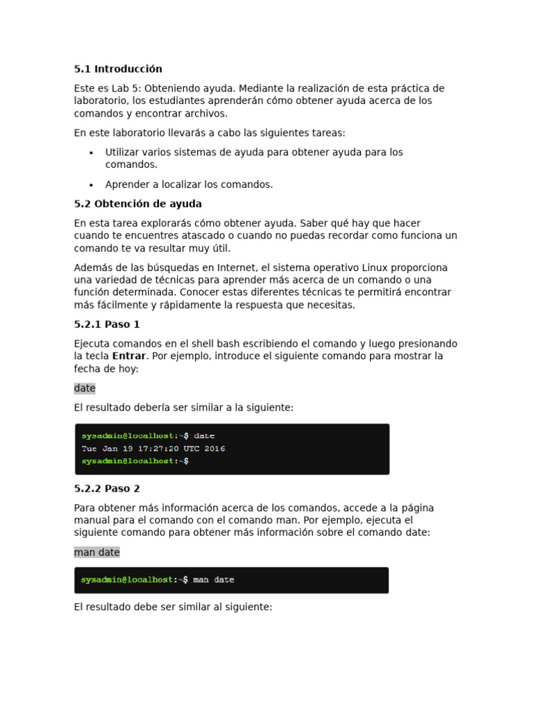 Linux Essentials, Capitulo 5, Practica | PDF | Contraseña | Archivo de computadora