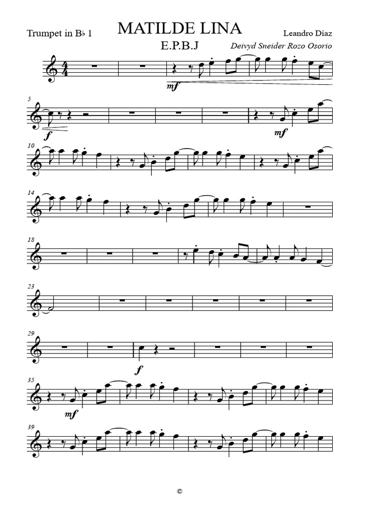 Matilde Lina Trompeta 1 | PDF