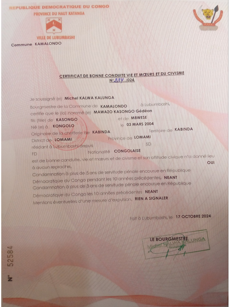 Mawazo Kasongo 6 | PDF