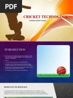 Understanding Ultra Edge Technology in Cricket | PDF | Sports ...
