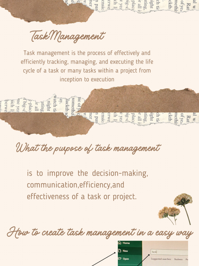 Task Management | PDF