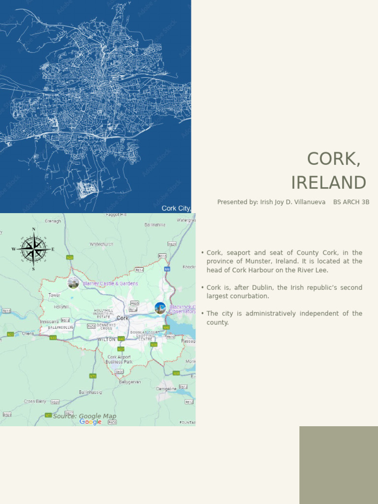 Overview of Cork City, Ireland | PDF