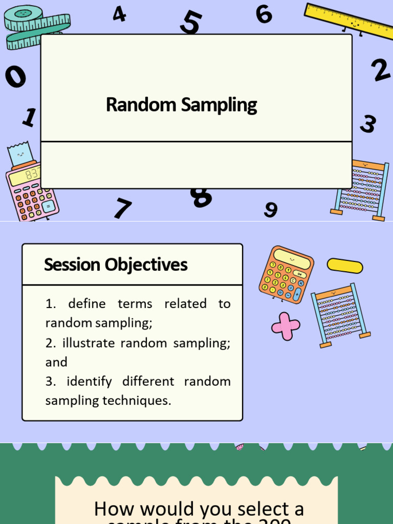 5-RANDOM-SAMPLING-TECHNIQUES | PDF | Sampling (Statistics) | Methodology