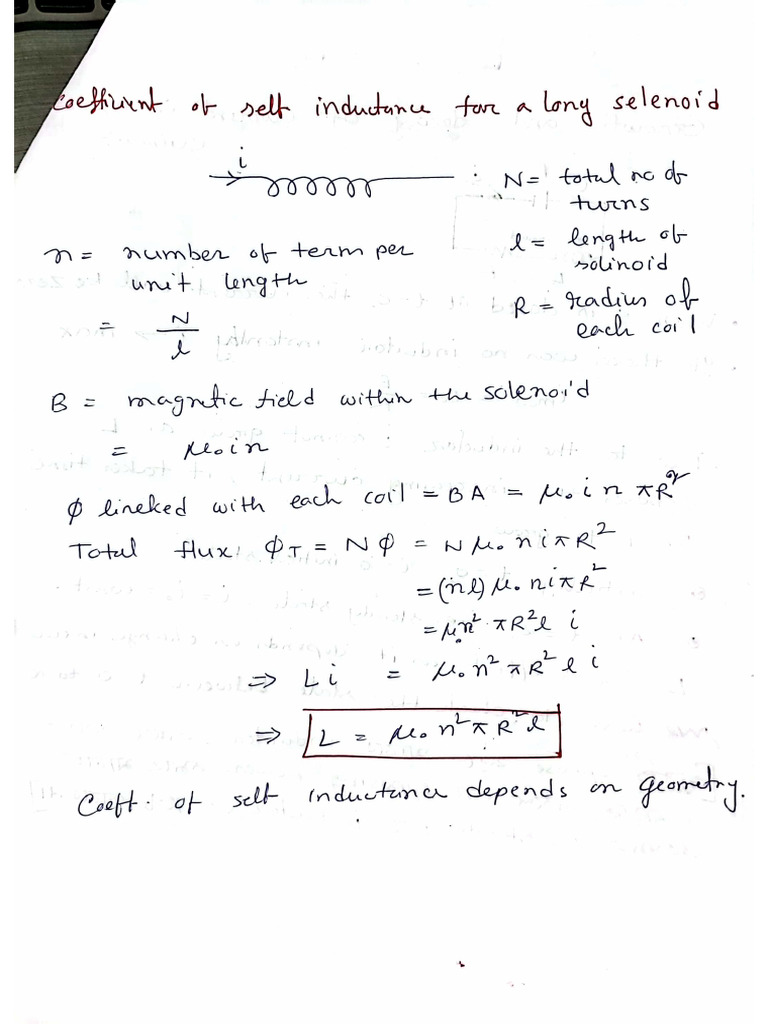 Growth and Decay of Current | PDF