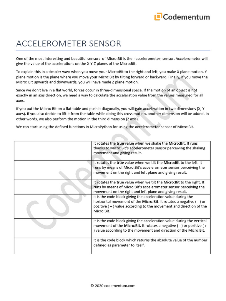 08 Section5 CatAge Hot or Cold MicroPython EN | PDF | Rotation ...