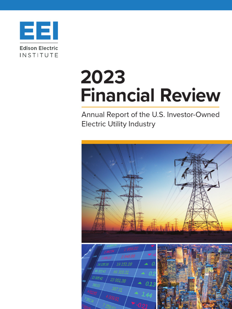 EEI Financial Review - 2023 PDF | PDF | Economies