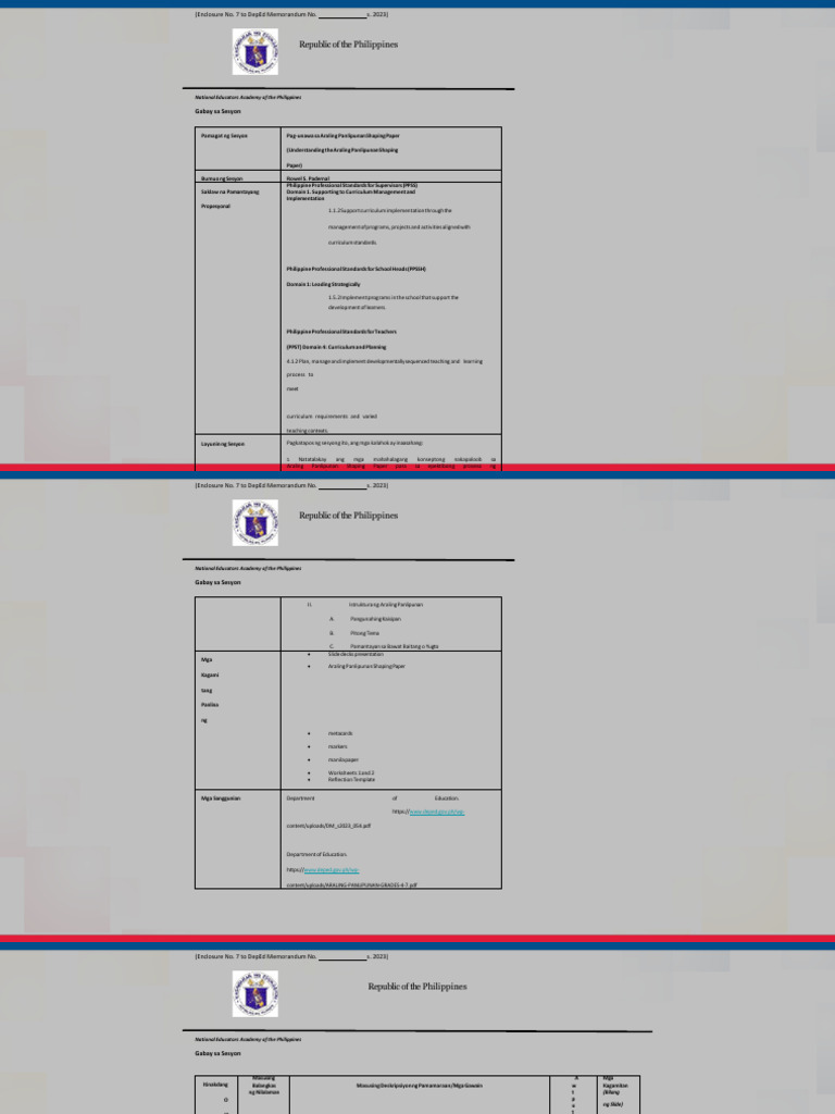 Sample Resource Materials | PDF